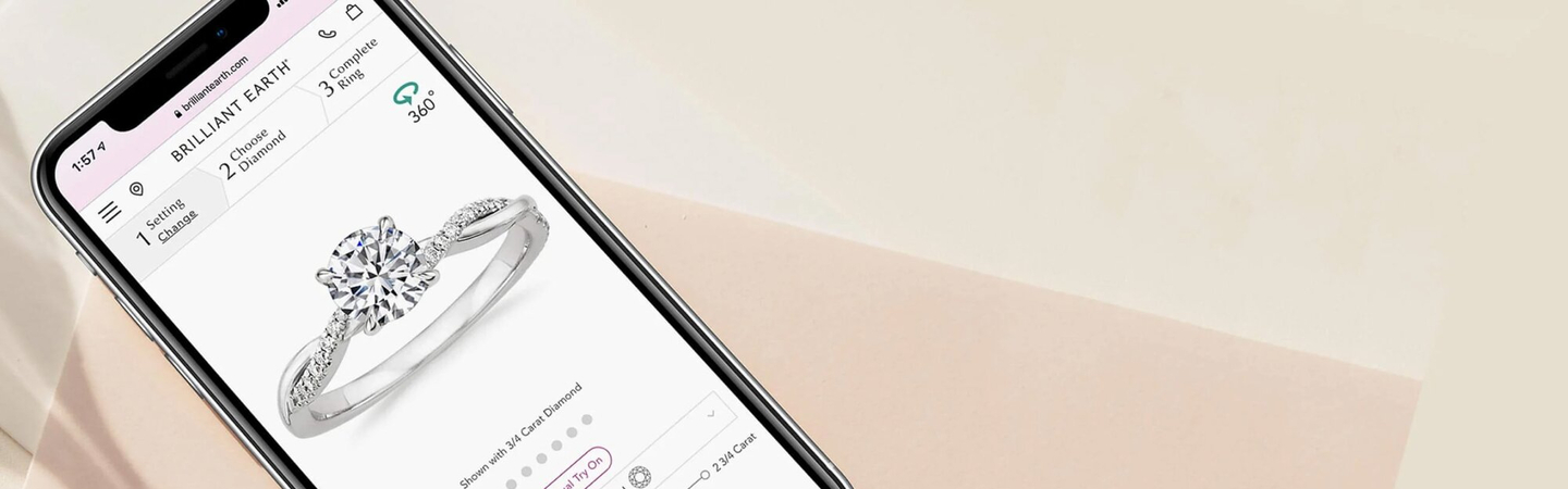 Virtual Engagement Ring Experience - Brilliant Earth
