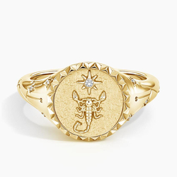 taurus star constellation ring