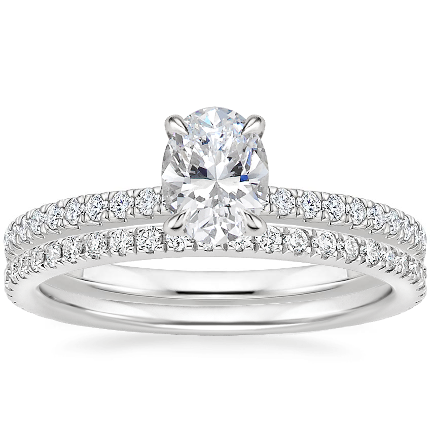 Gala Diamond Ring with Luxe Ballad Diamond Ring (1/4 ct. tw.) in ...