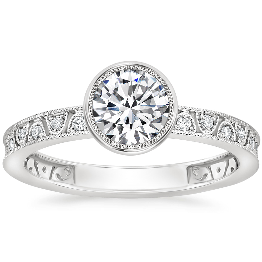 Sinclair Art Deco Diamond Ring - Brilliant Earth