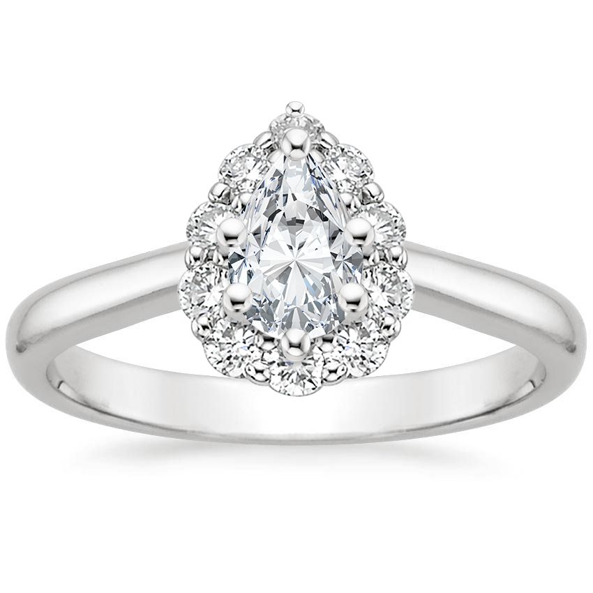 Flower Engagement Ring | Lotus | Brilliant Earth