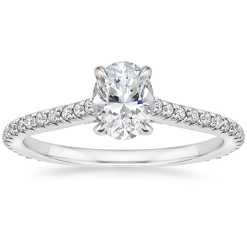 Diamond Bridge Engagement Ring | Arbor | Brilliant Earth