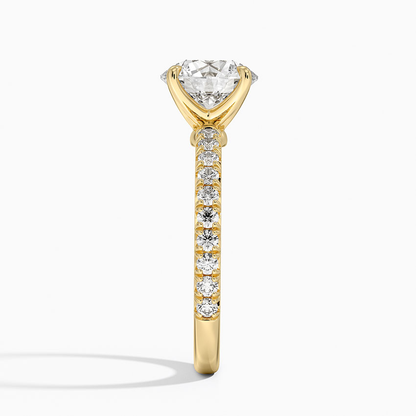 18K Yellow Gold Luxe Amelie Diamond Ring