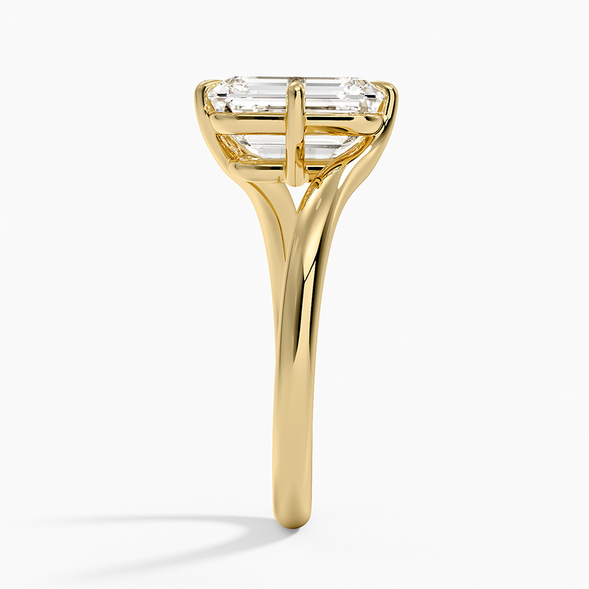 Atelier Solitaire Ring in 18K Yellow Gold | Brilliant Earth