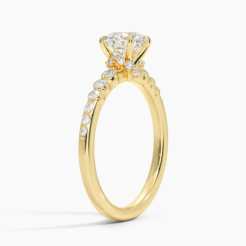 18K Yellow Gold Addison Diamond Ring