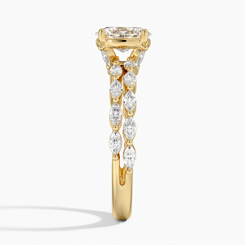 Mirage Double Band Diamond Ring - Brilliant Earth