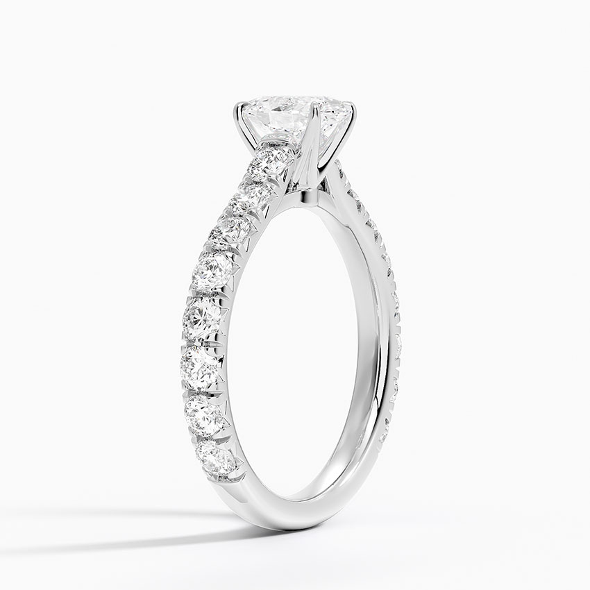 Platinum Anthology Half-Coverage Diamond Ring (1/2 ct. tw.)
