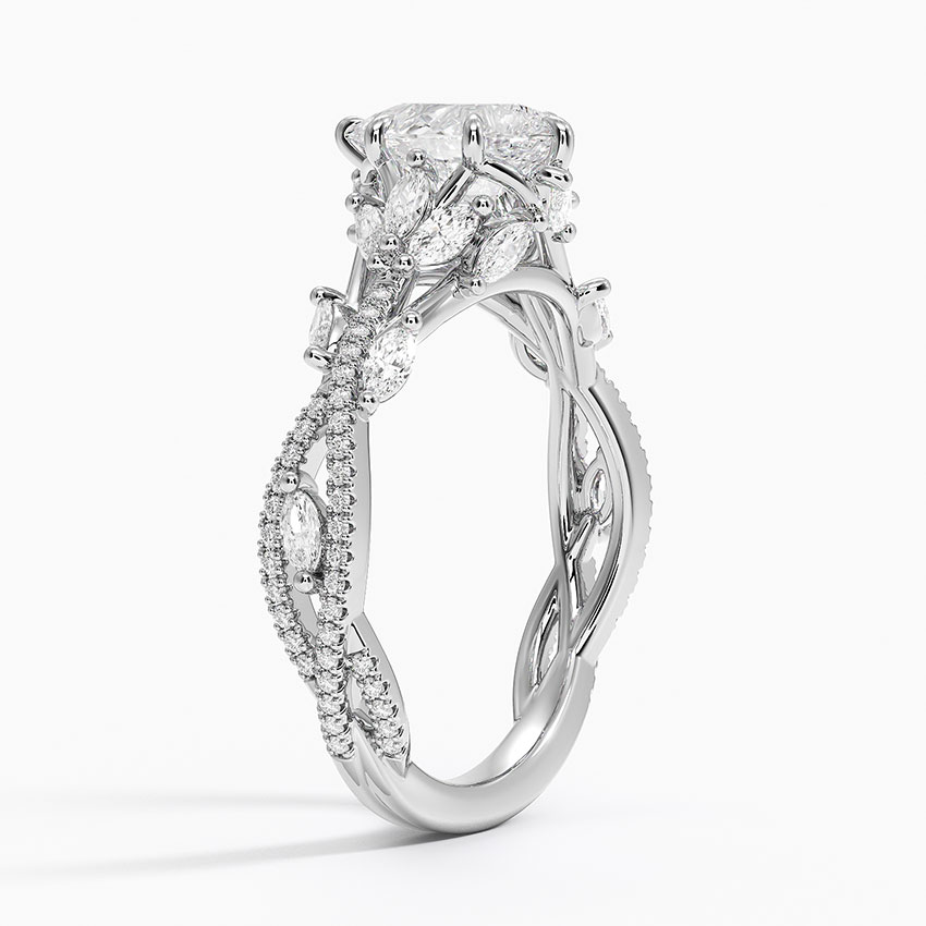 Luxe Winding Vine Engagement Ring | Luxe Secret Garden | Brilliant Earth