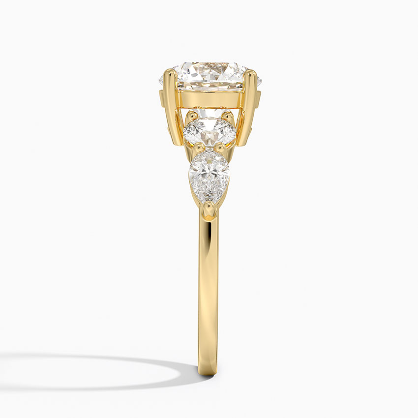 18K Yellow Gold Corinne Five Stone Diamond Ring