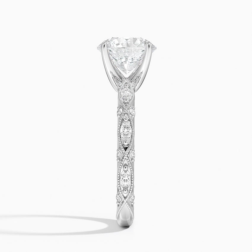 Milgrain Engagement Ring | Celestia