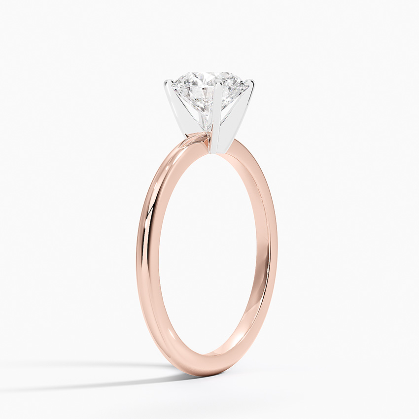 Shop Rose Gold Solitaire Engagement Rings - Brilliant Earth
