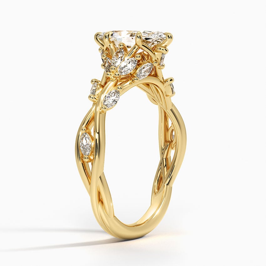 Luxe Winding Vine Engagement Ring | Secret Garden | Brilliant Earth