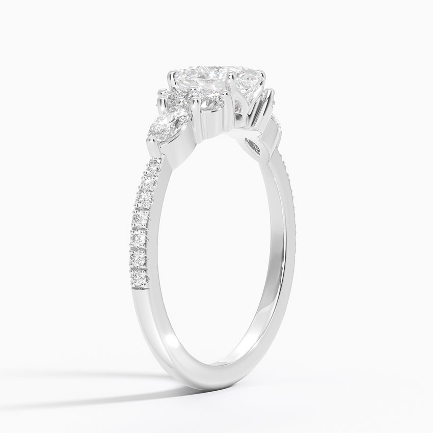 18K White Gold Nadia Diamond Ring