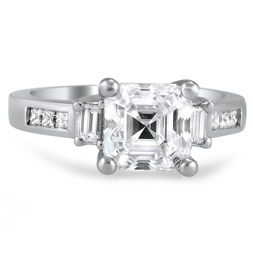 Custom Geometric Diamond Ring | Brilliant Earth