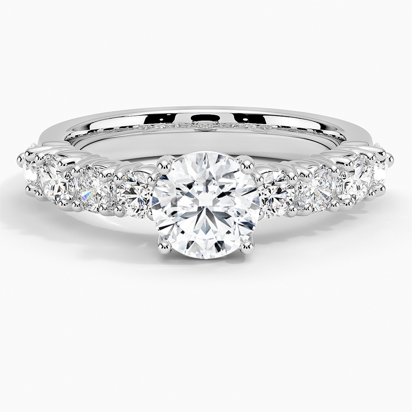 14K Rose Gold Montage Diamond Ring