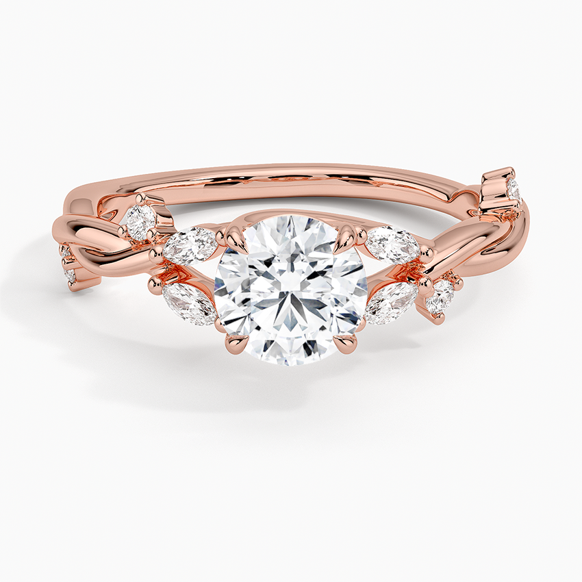 Azalea Twist Diamond Ring - Brilliant Earth