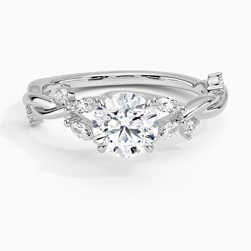 Azalea Twist Diamond Ring - Brilliant Earth