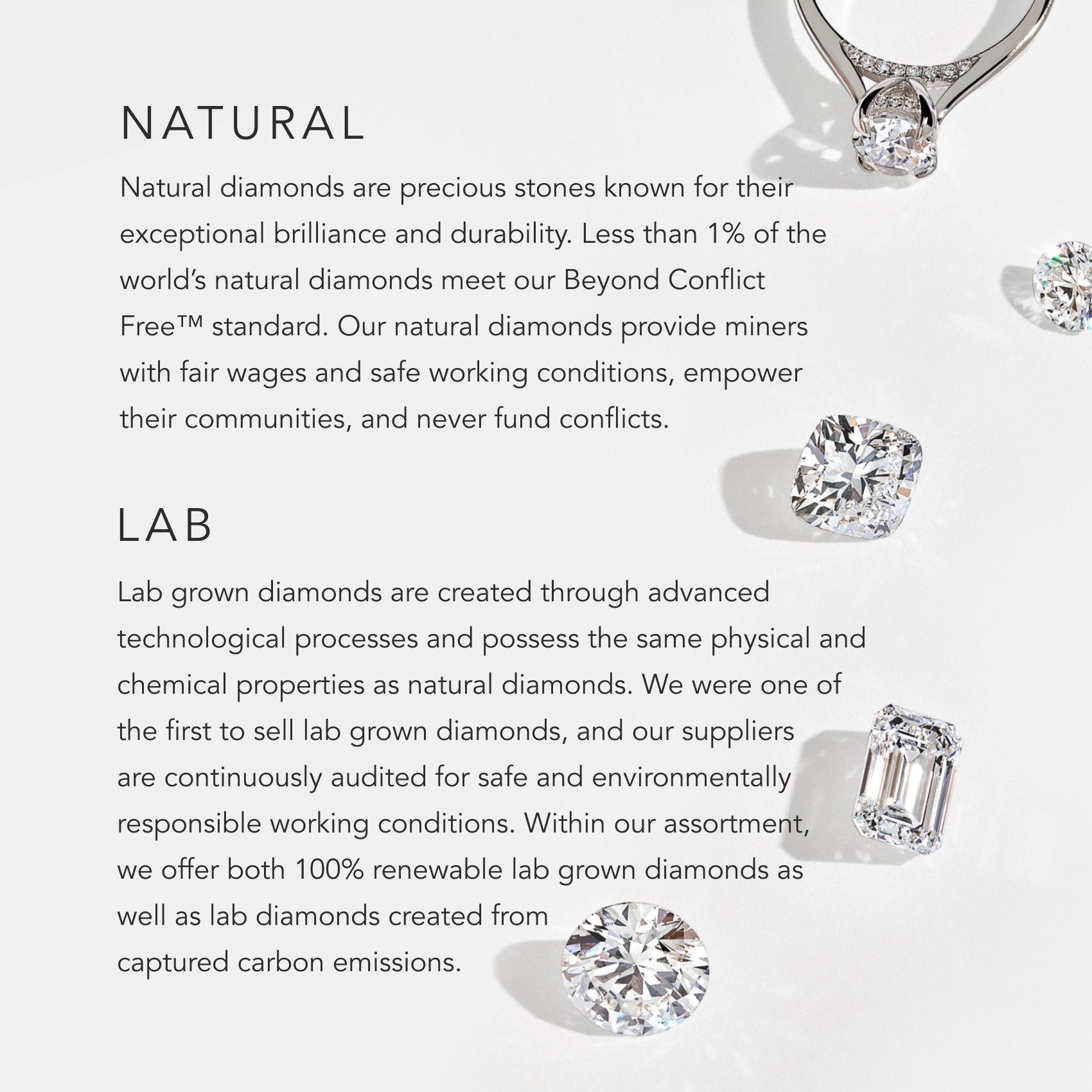 18K Yellow Gold Lab Grown Diamond Halo Pendant - Brilliant Earth