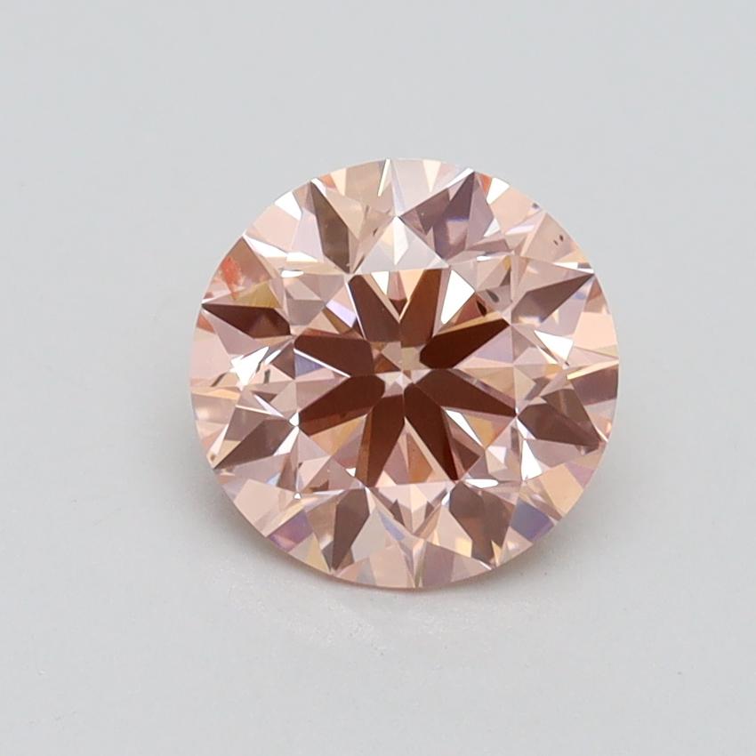 1.2 Ct. Fancy Intense Pink Round Lab Created Diamond | 6190550A