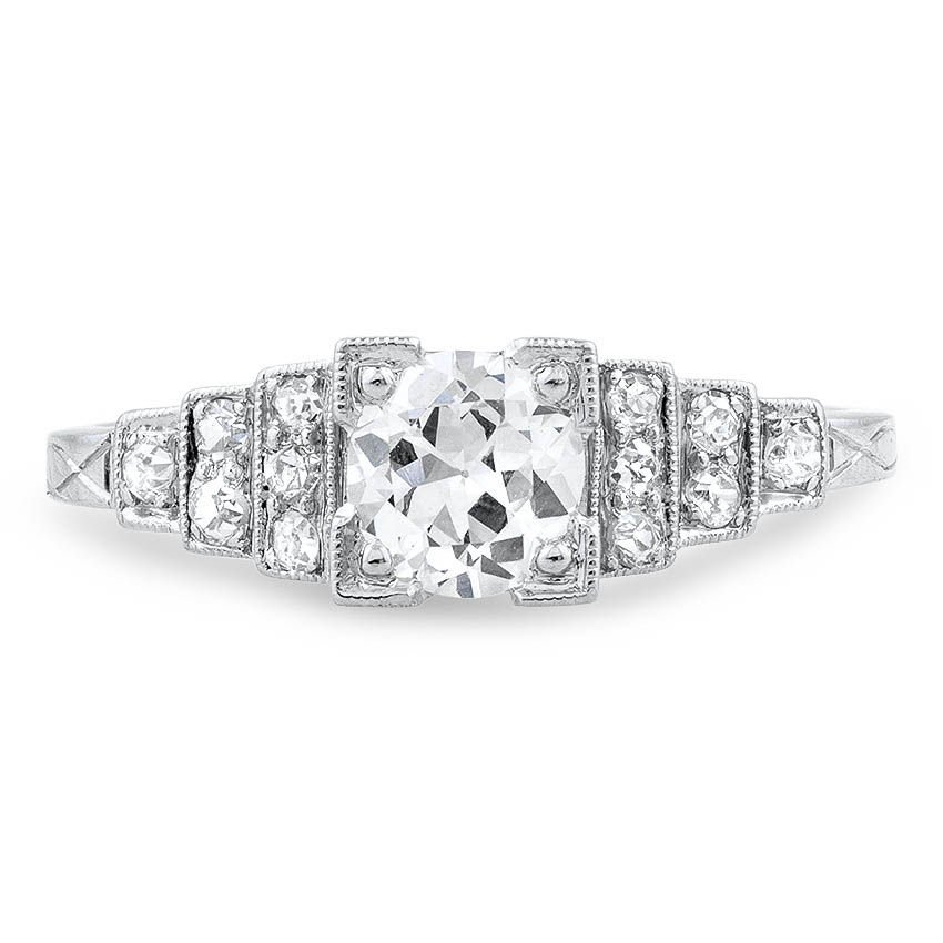 Art Deco Diamond Vintage Ring | Calder | Brilliant Earth