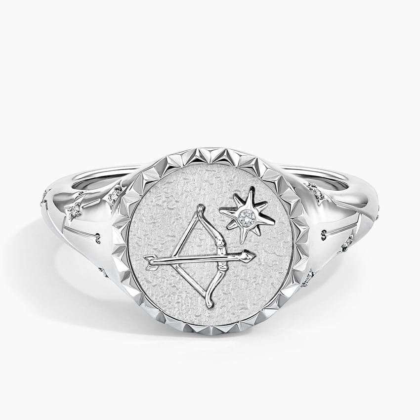 Sagittarius Signet Ring