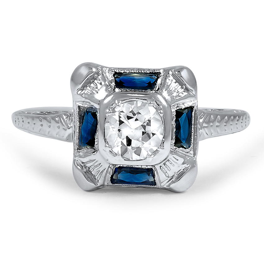 Art Deco Diamond Vintage Ring | Ryan | Brilliant Earth