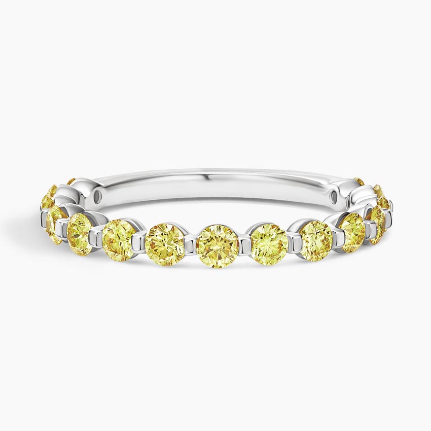 Yellow Lab Diamond Ring (1 ct. tw.) in 18K Yellow Gold