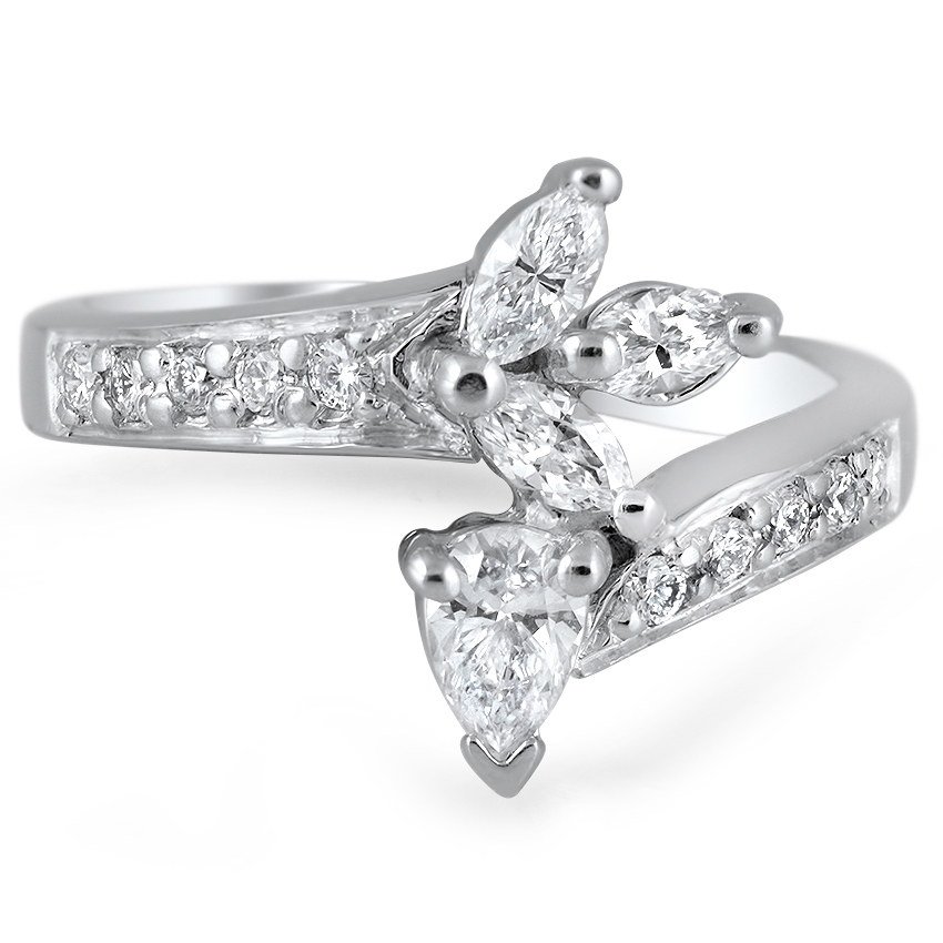 Retro Diamond Vintage Ring | River | Brilliant Earth