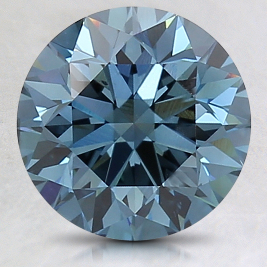 3.01 Ct. Fancy Deep Blue Round Lab Created Diamond | DLC3.01RDFDBSI1_1