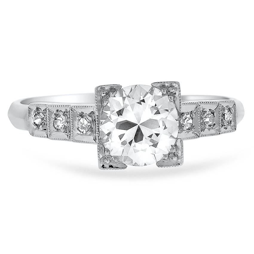 Art Deco Diamond Vintage Ring | Val | Brilliant Earth