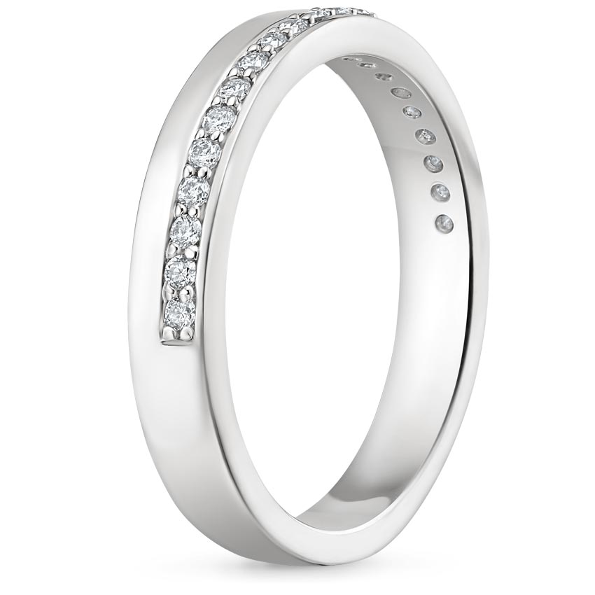 3mm Austin Diamond Ring in Platinum