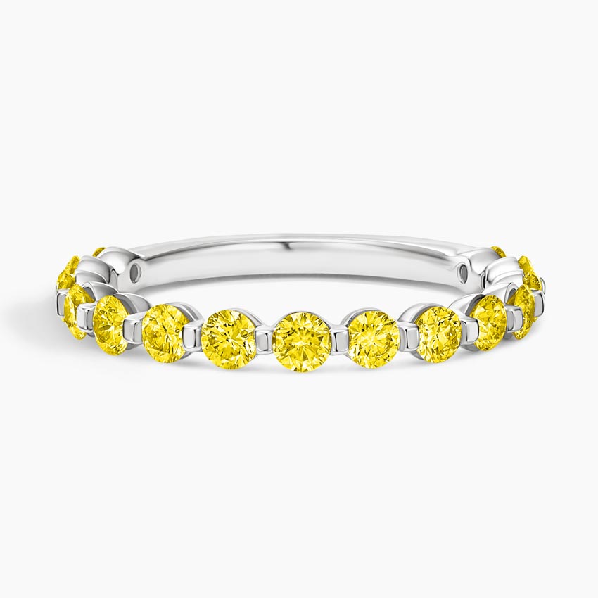 Yellow Lab Diamond Ring (1 ct. tw.) in 18K Yellow Gold