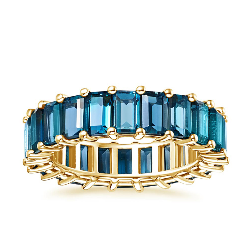 Eternity London Blue Topaz Cocktail Ring - Brilliant Earth