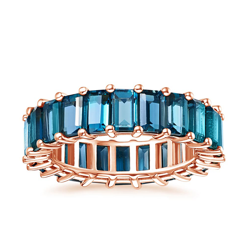 Eternity London Blue Topaz Cocktail Ring - Brilliant Earth