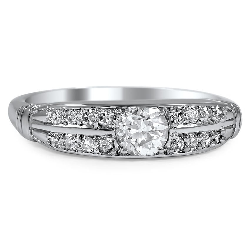 Art Deco Diamond Vintage Ring | Patience | Brilliant Earth