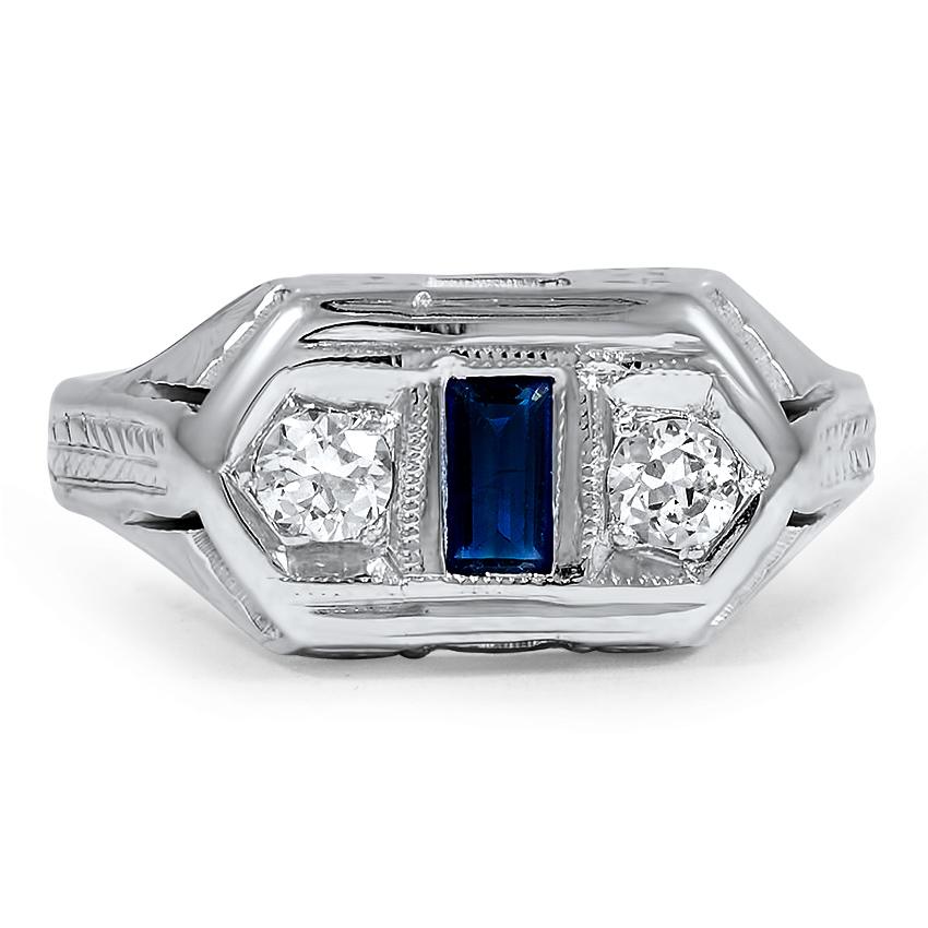 Edwardian Sapphire Vintage Ring | Willodean | Brilliant Earth