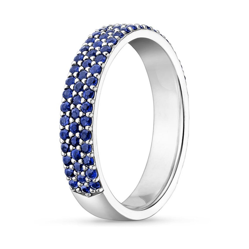 Ballad Multi Row Sapphire Ring - Brilliant Earth