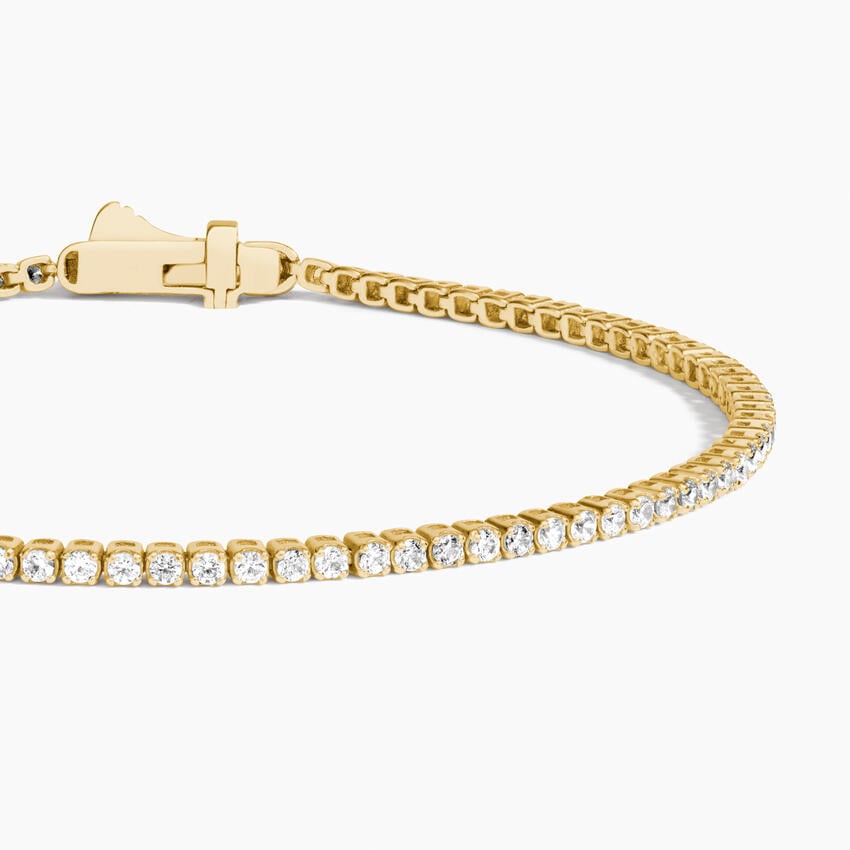 6.5 in. Petite Lab Diamond Tennis Bracelet (1 1/2 ct. tw 6.5 in. Petite Lab Diamond Tennis Bracelet (1 1/2 ct. tw
