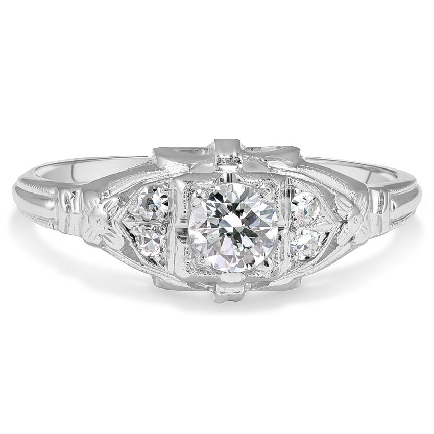 Art Deco Diamond Vintage Ring | Rain | Brilliant Earth