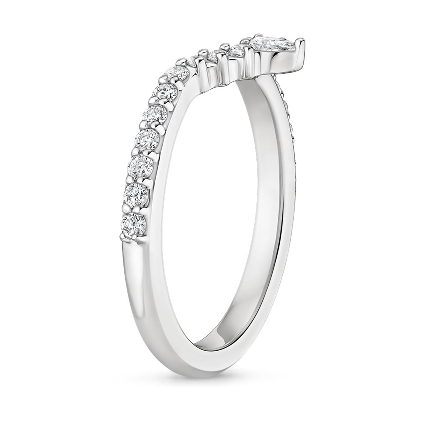 Luxe Lunette Diamond Ring (1/3 ct. tw.) in Platinum