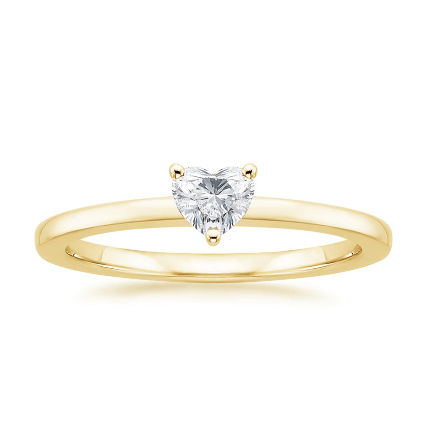 Heart Shaped Lab Diamond Ring - Brilliant Earth