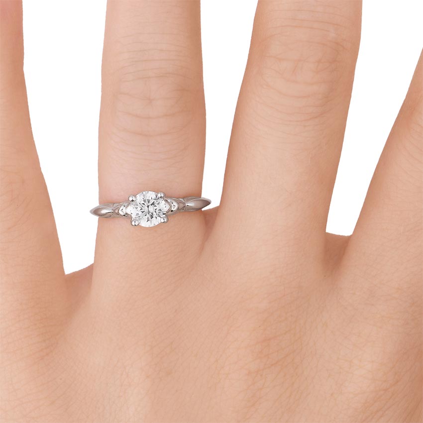 18K White Gold Bombay Ring