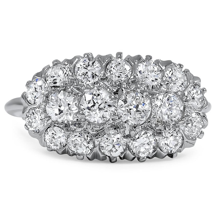 Retro Diamond Cocktail Ring | Chai | Brilliant Earth