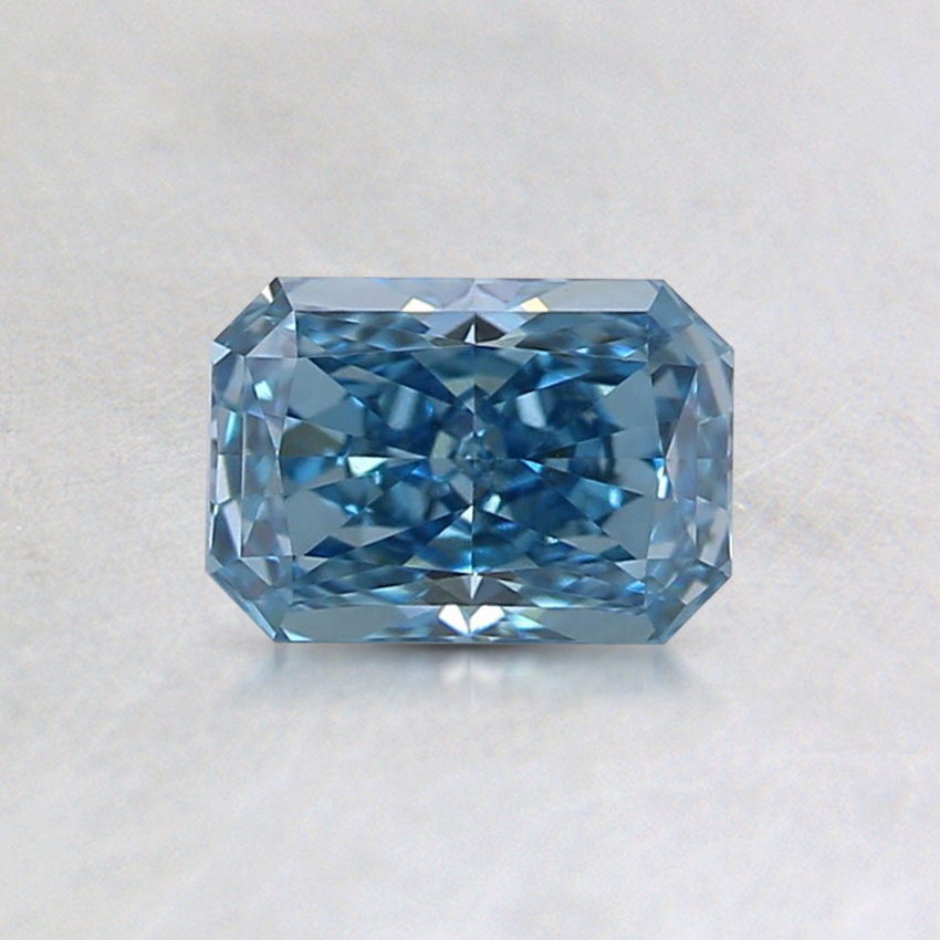 0.53 Ct. Fancy Intense Blue Radiant Lab Created Diamond | DLC0 ...