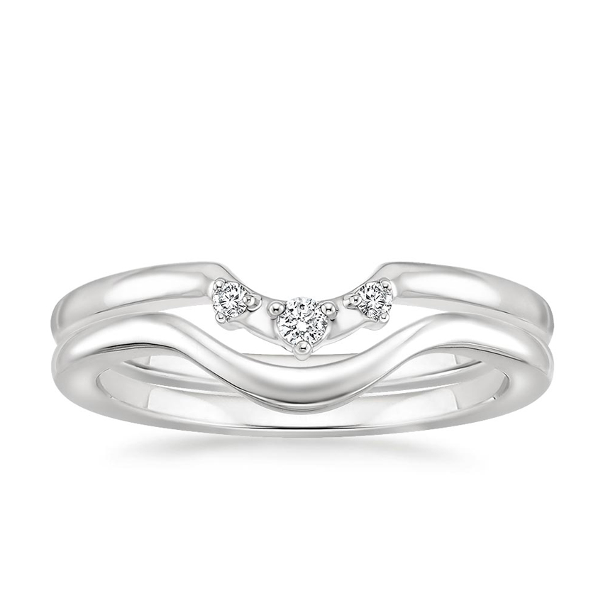 Diamond Nesting Ring Stack | Petite Arch | Brilliant Earth