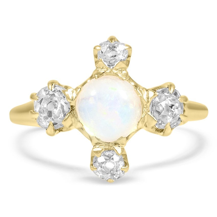 Victorian Opal Vintage Ring | Naga | Brilliant Earth
