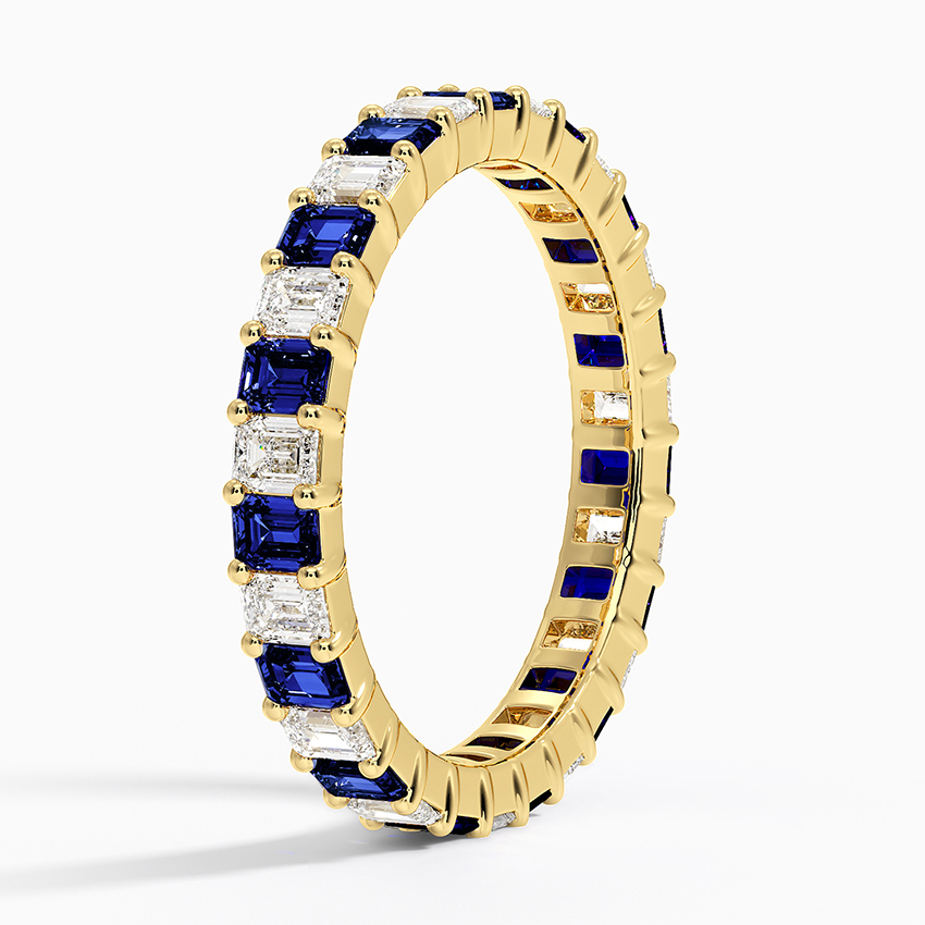 Eternity Lab Emerald and Diamond Ring