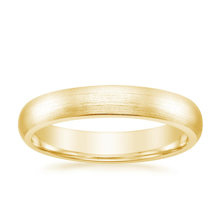 4mm Matte Comfort Fit Wedding Ring | Brilliant Earth