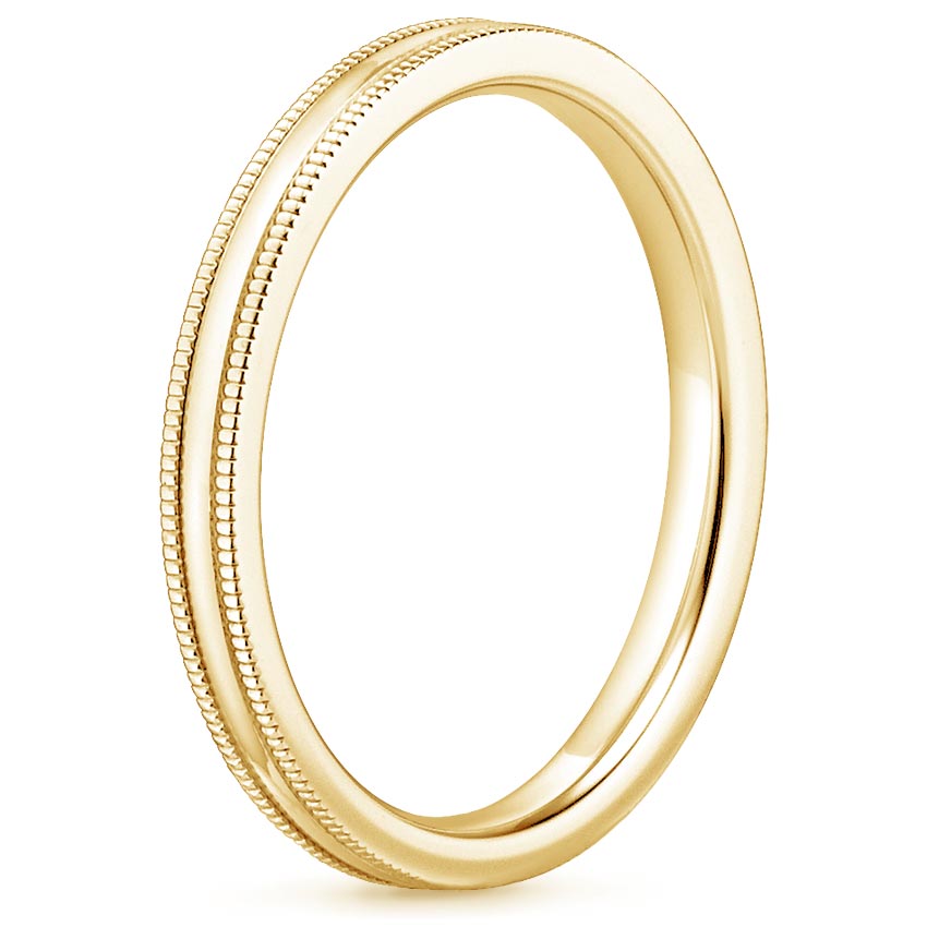 2mm Milgrain Wedding Ring | Brilliant Earth