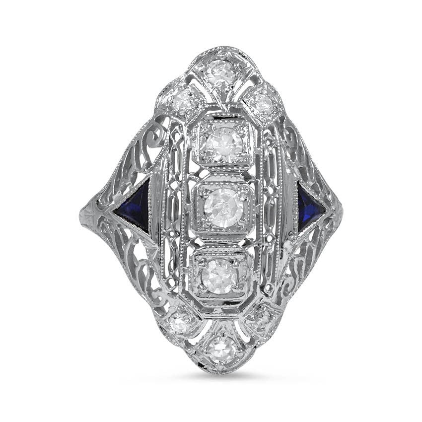 Edwardian Diamond Vintage Ring | Arden | Brilliant Earth